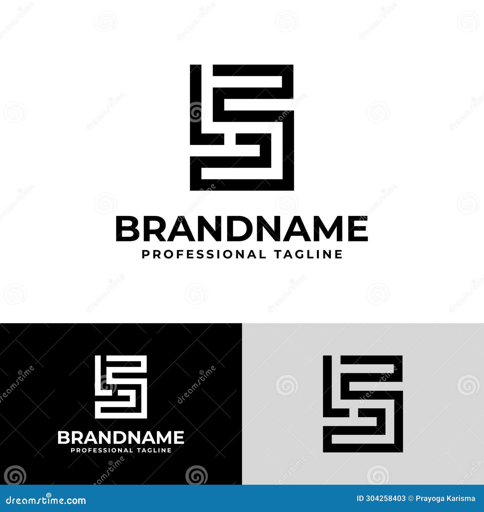 Letter SL Modern Logo, Suitable for Business with SL or LS Initials ...