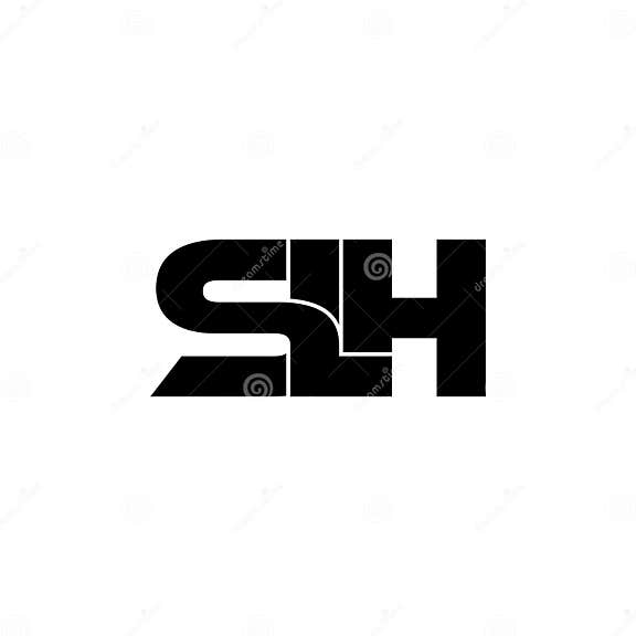Letter SLH Simple Monogram Logo Icon Design. Stock Vector ...