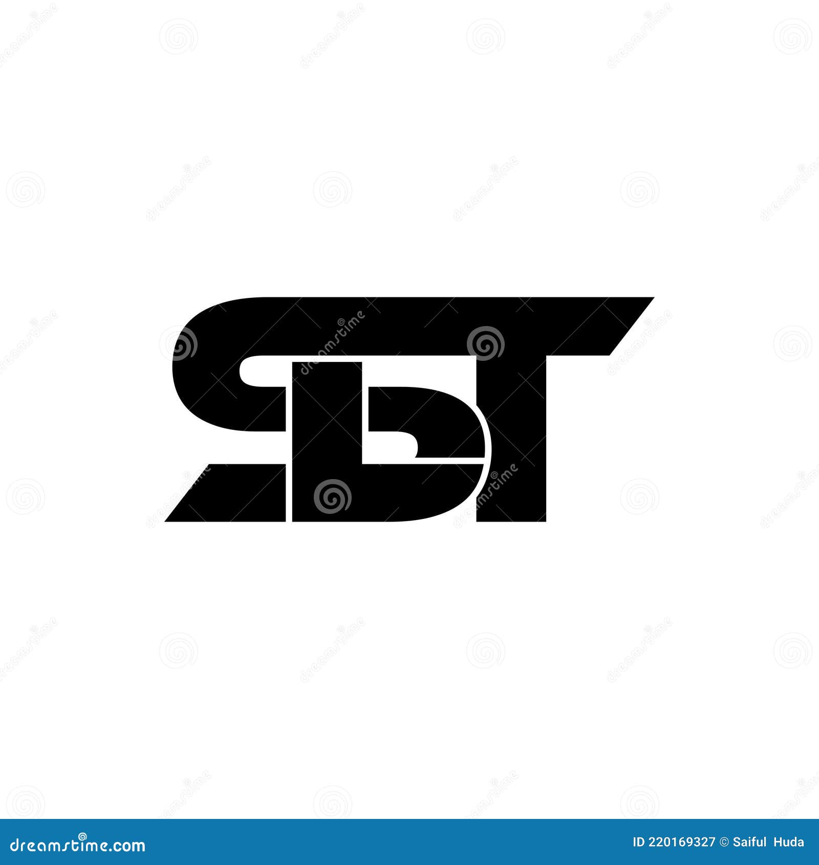 Letter SLT Simple Monogram Logo Icon Design. Stock Vector ...
