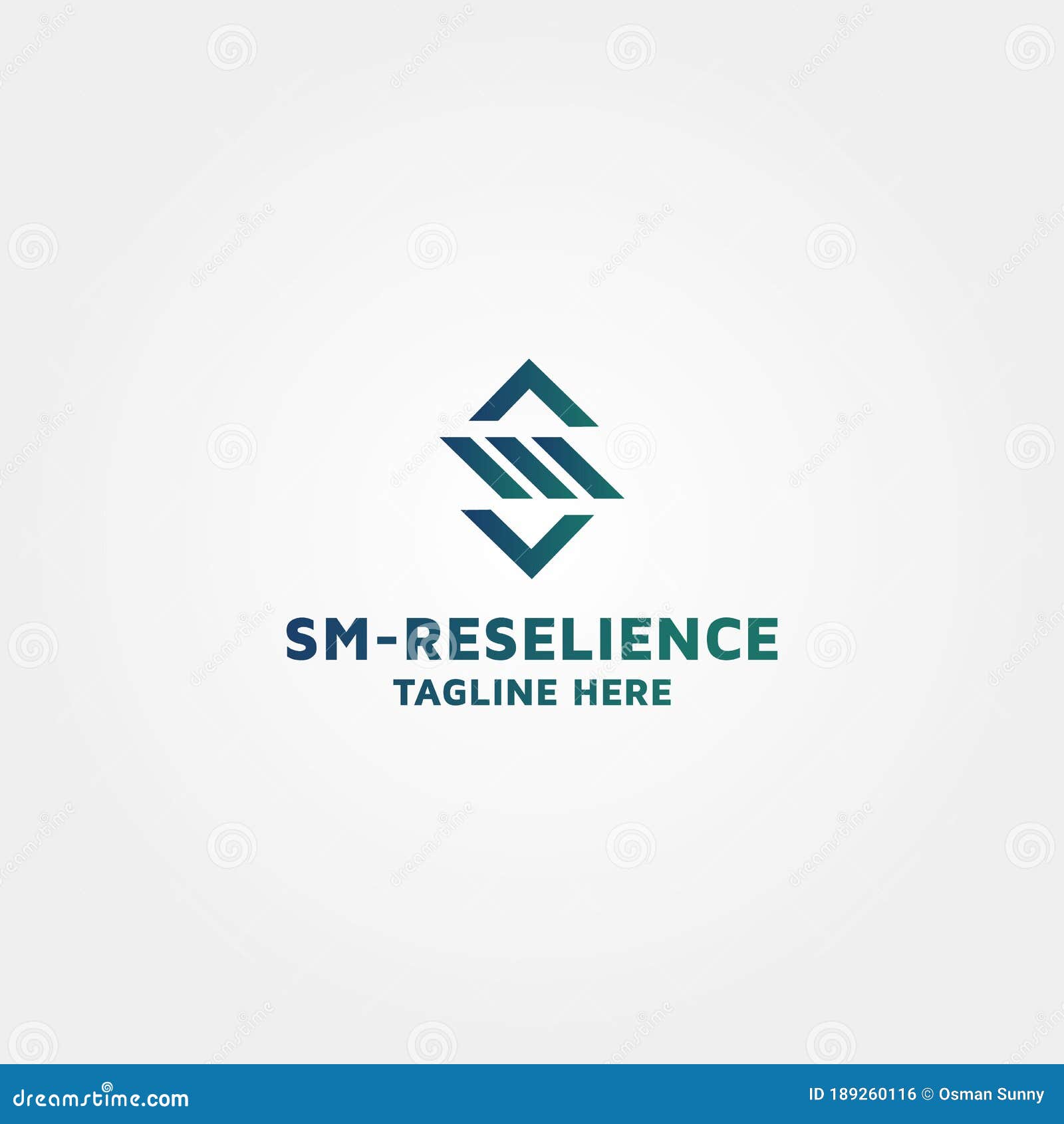 Letter SM Vector Logo Design Template Stock Vector - Illustration of ...