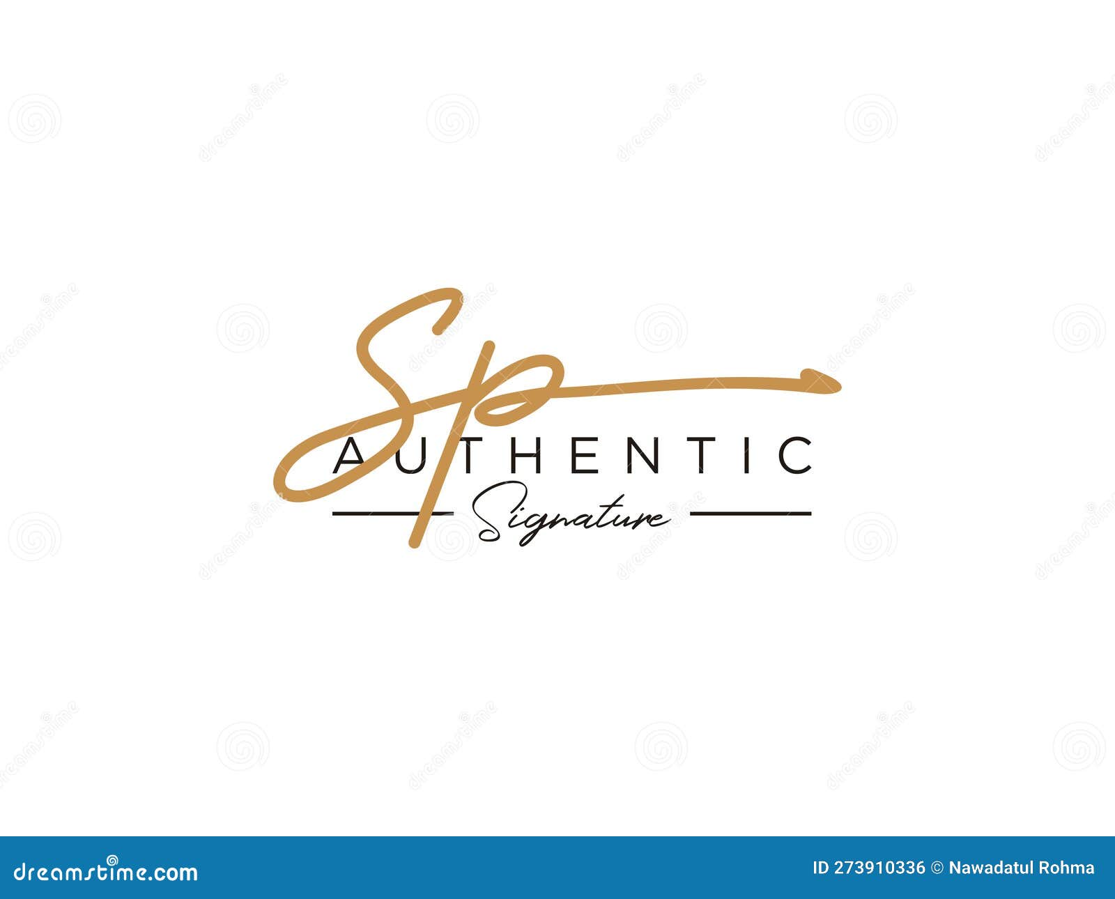Letter SP Signature Logo Template Vector Stock Vector - Illustration of ...