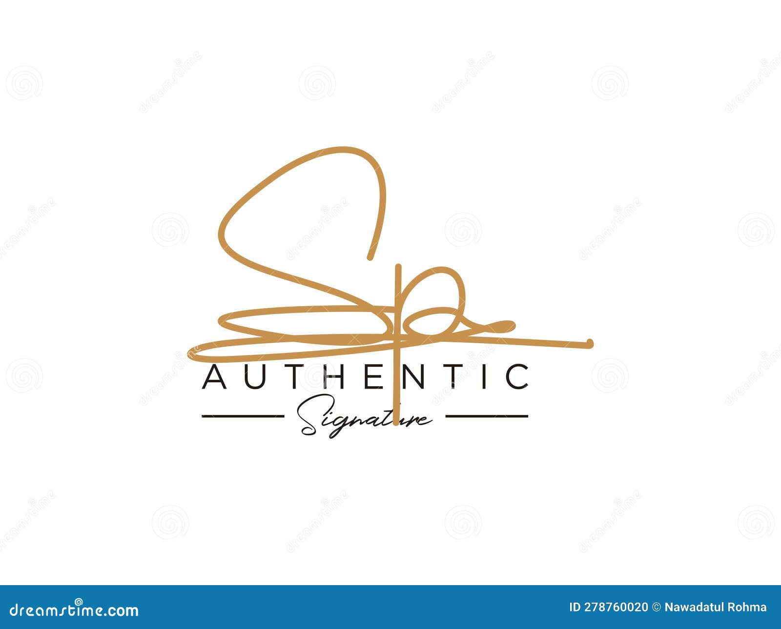 Letter SP Signature Logo Template Vector Stock Vector - Illustration of ...
