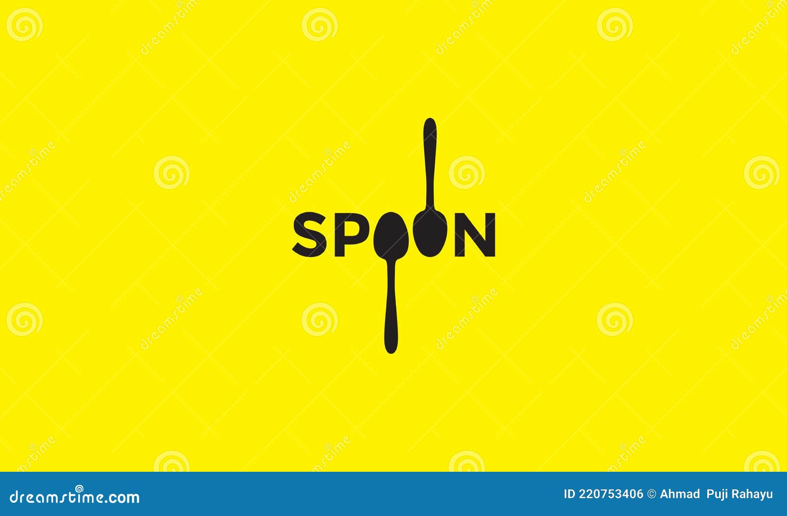 Letter Spoon with Shape Spoon Logo Symbol Vector Icon Illustration ...