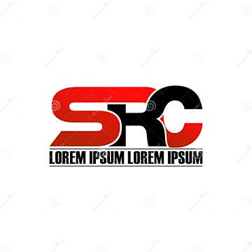 Letter SRC Simple Monogram Logo Icon Design. Stock Vector ...