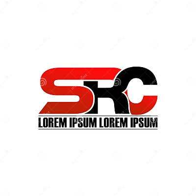 Letter SRC Simple Monogram Logo Icon Design. Stock Vector ...