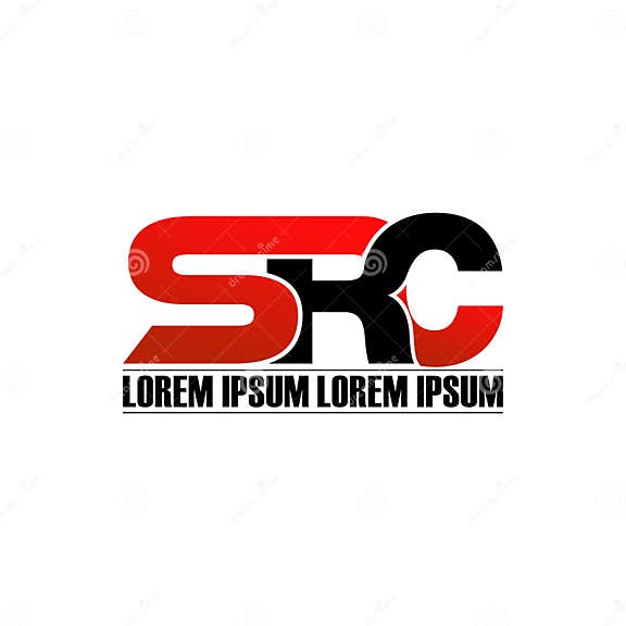 Letter SRC Simple Monogram Logo Icon Design. Stock Vector ...