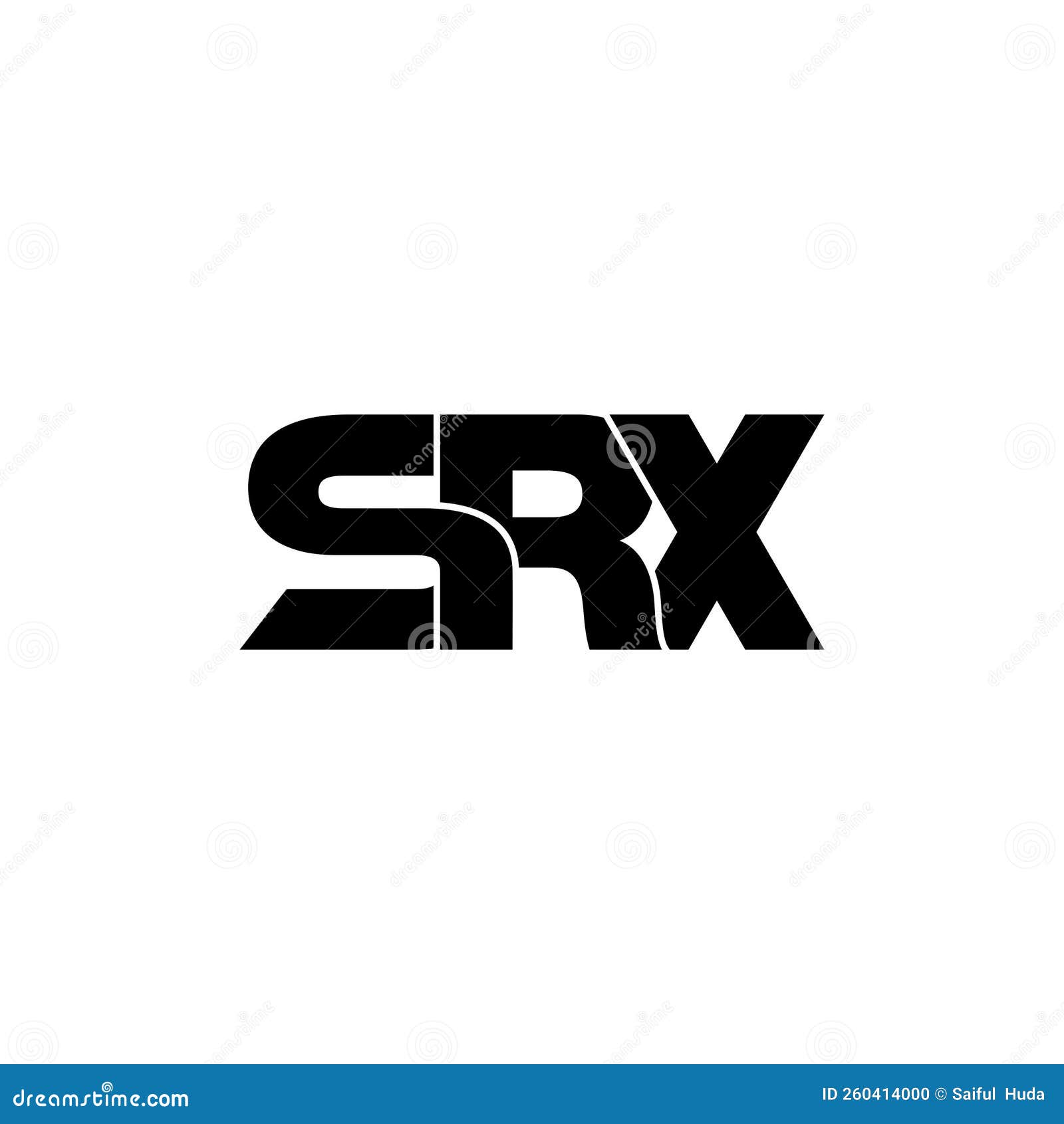 Letter SRX Simple Monogram Logo Icon Design. Stock Vector ...