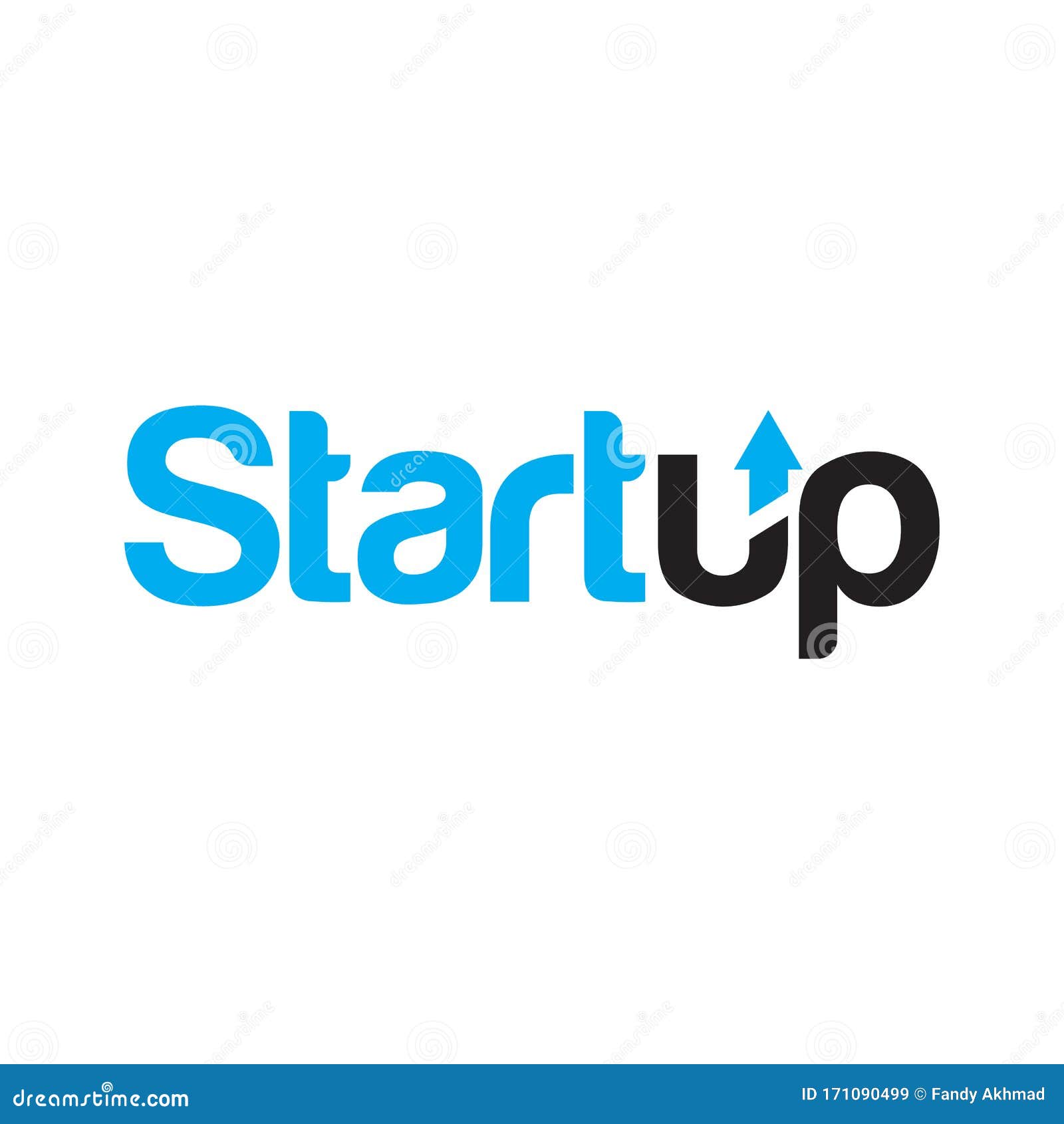 Letter Start Up Typography Logo Design Vector Illustrations Stock ...