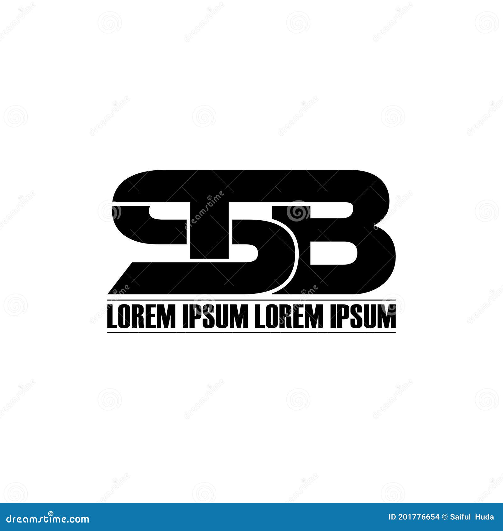 Letter STB Simple Monogram Logo Icon Design. Stock Vector ...