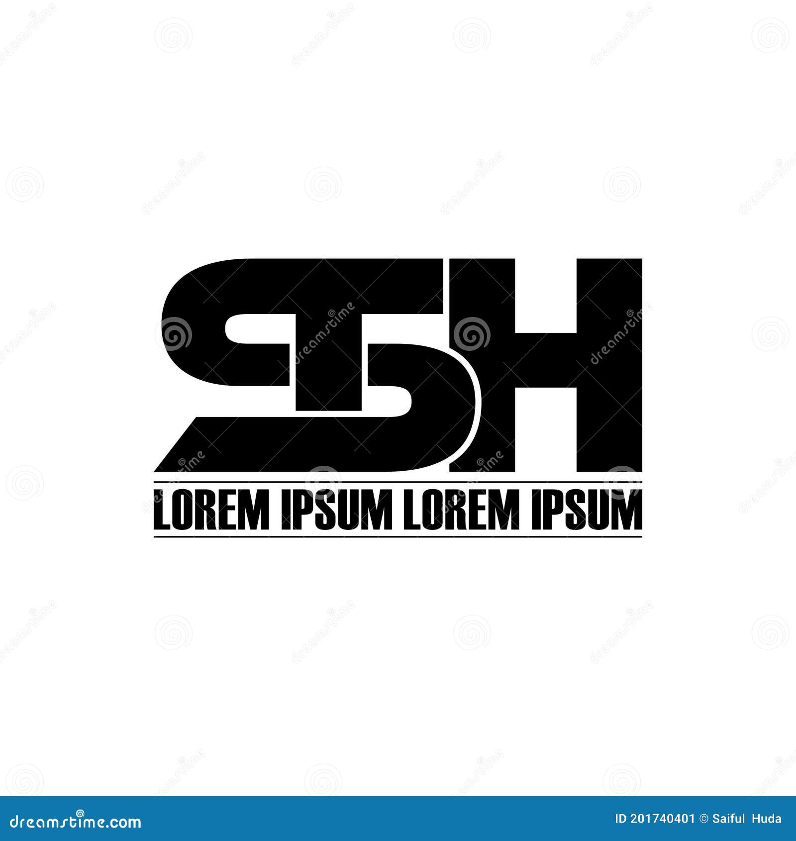 Letter STH Simple Monogram Logo Icon Design. Stock Vector ...