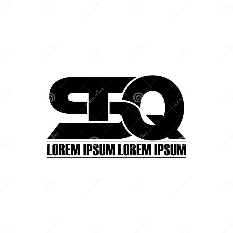 Letter STQ Simple Monogram Logo Icon Design. Stock Vector ...