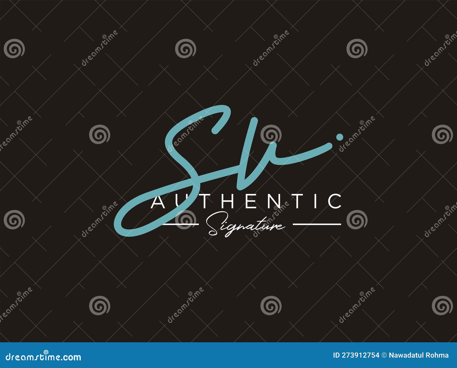 Letter SV Signature Logo Template Vector Stock Vector - Illustration of ...