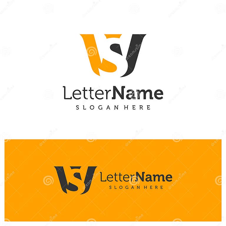 Letter SW Logo Design Vector. Creative Initial SW Logo Concepts ...