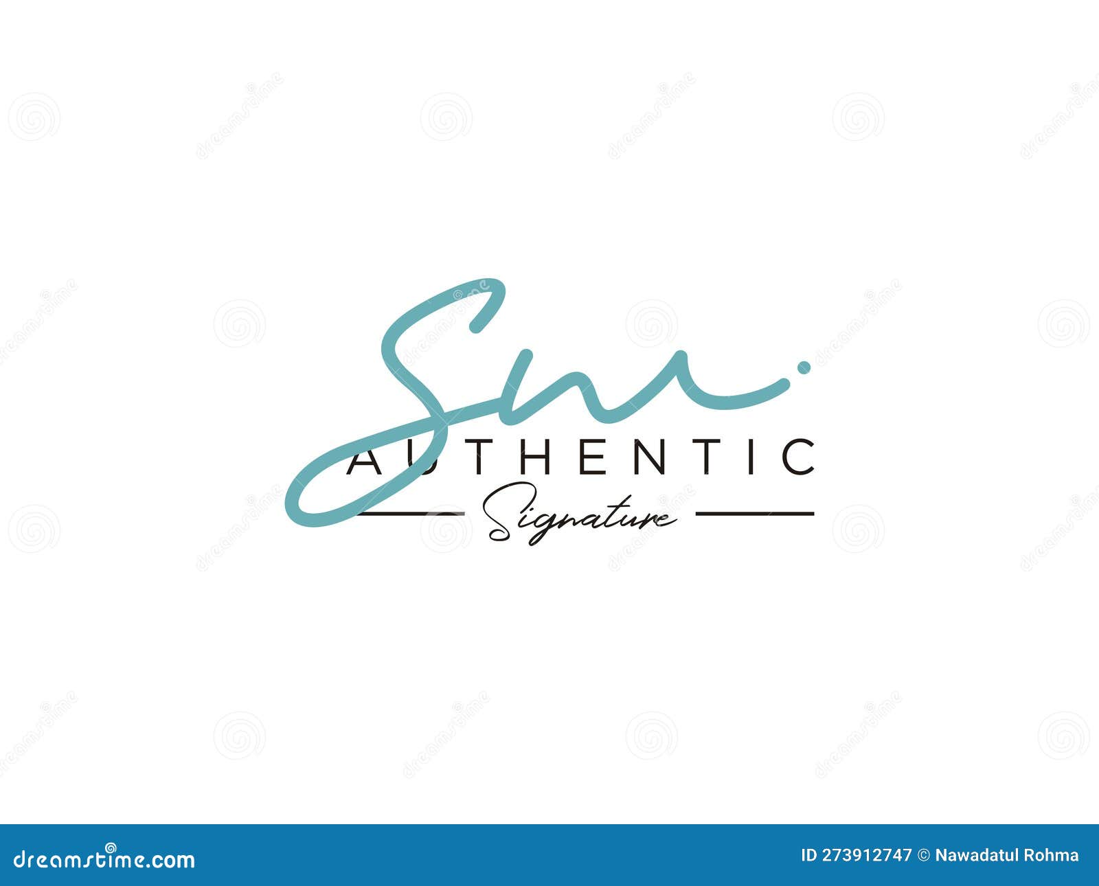 Letter SW Signature Logo Template Vector Stock Vector - Illustration of ...