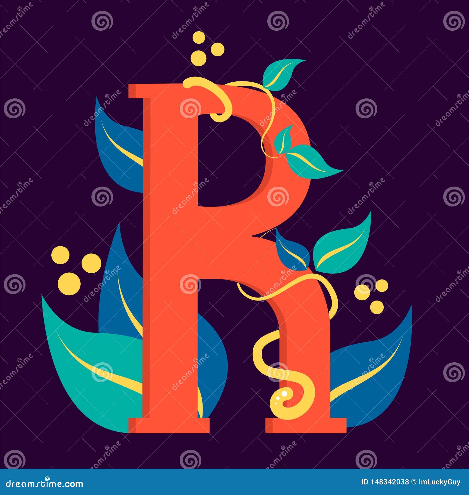 Letter Symbol. Design of Logotype. Graphic Design Stock Illustration ...