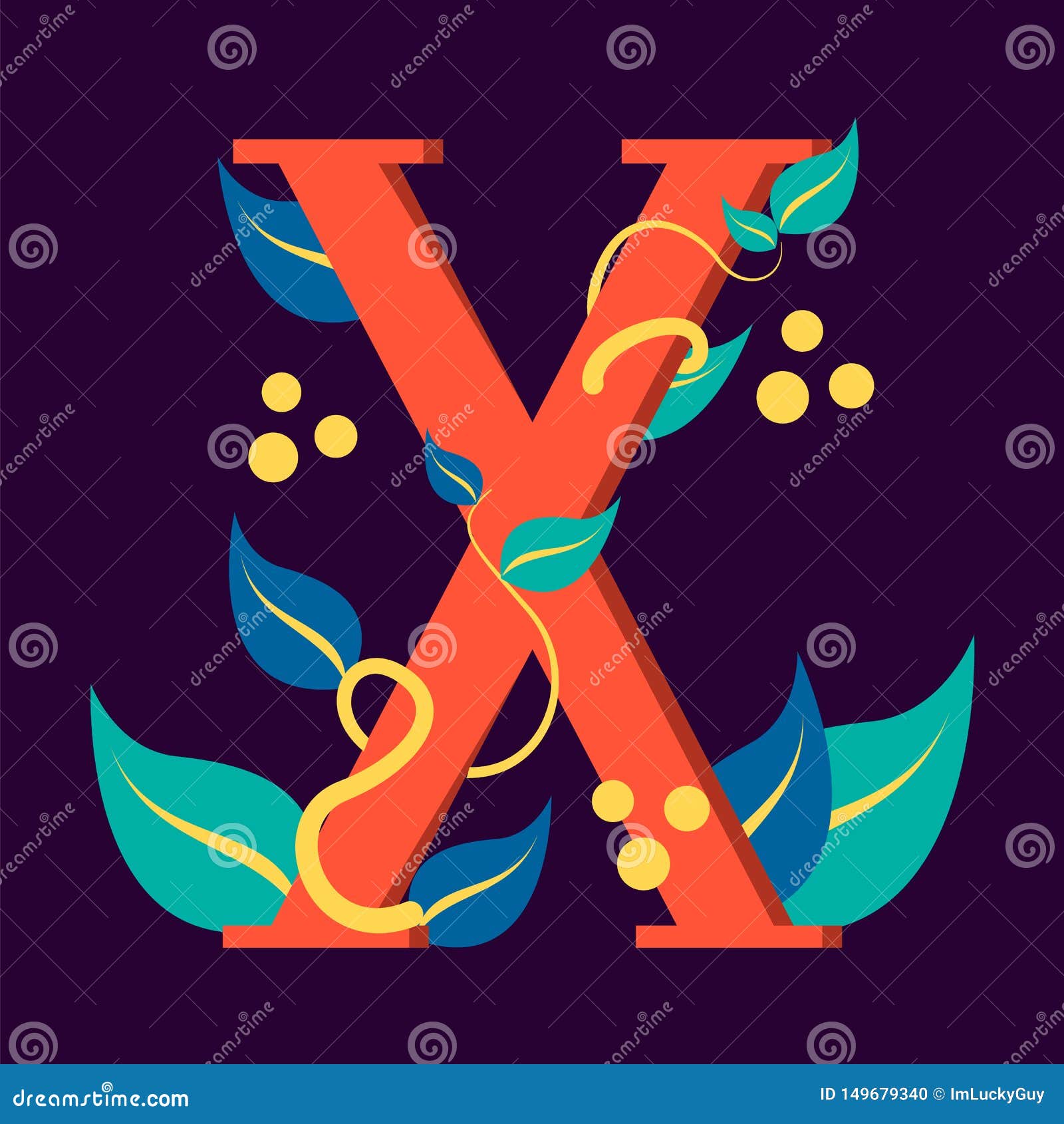 Letter Symbol. Design of Logotype. Graphic Design Stock Illustration ...