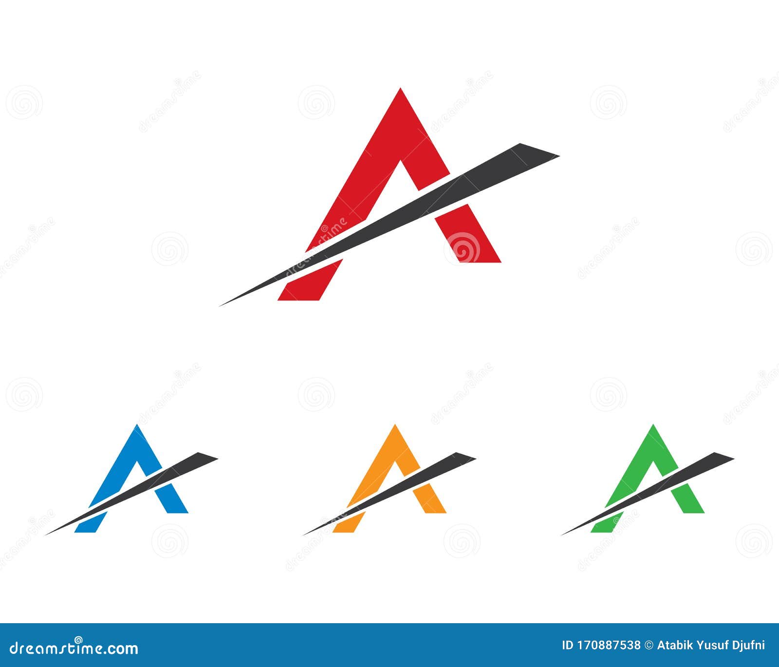 Letter a Symbol Illustration Stock Vector - Illustration of vector ...
