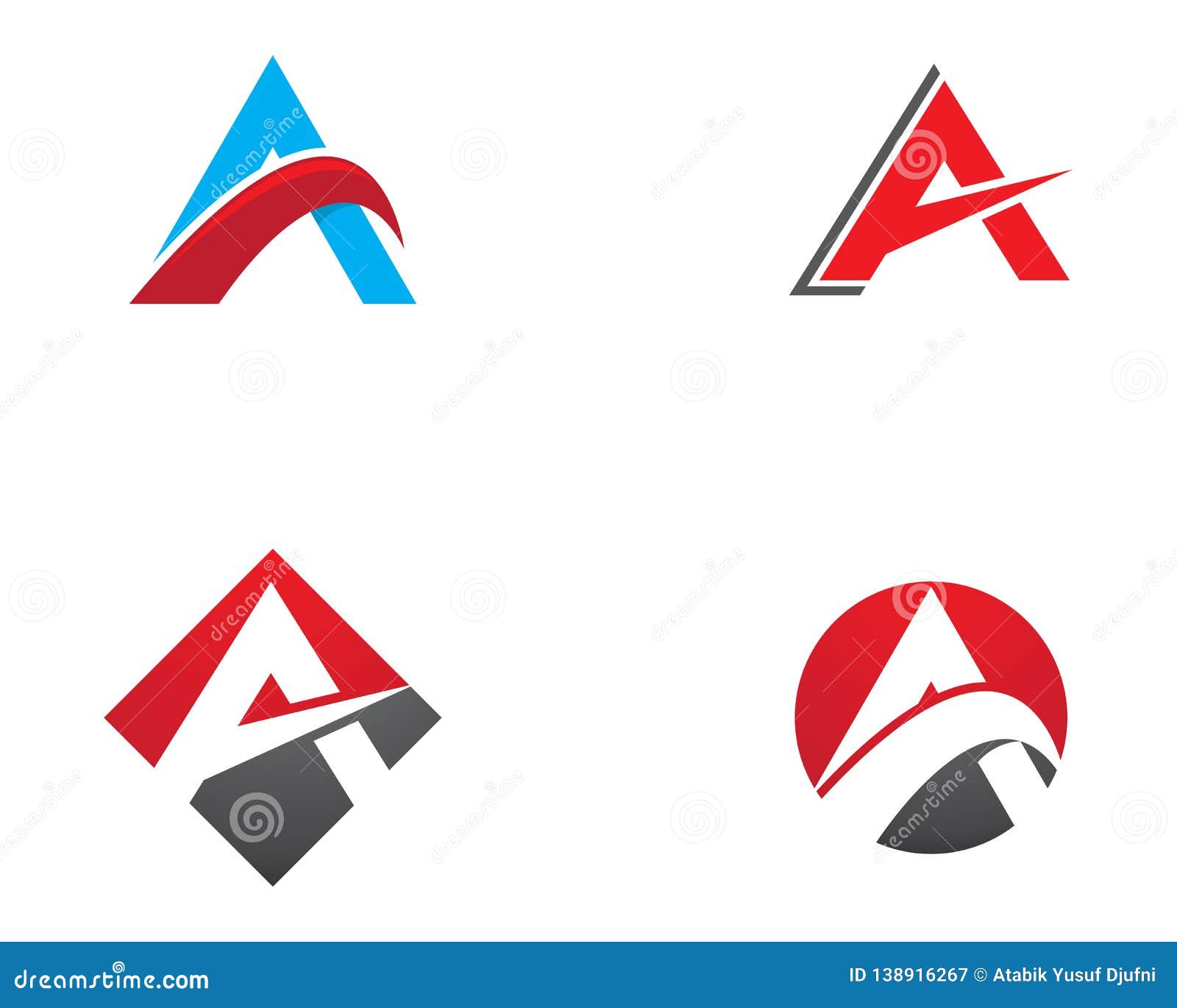 A Letter Symbol Illustration Design Stock Illustration - Illustration ...