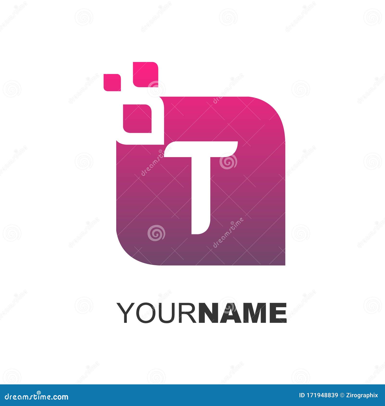 Letter T Creative Tech Logo Icon Design Stock Vector - Illustration of ...