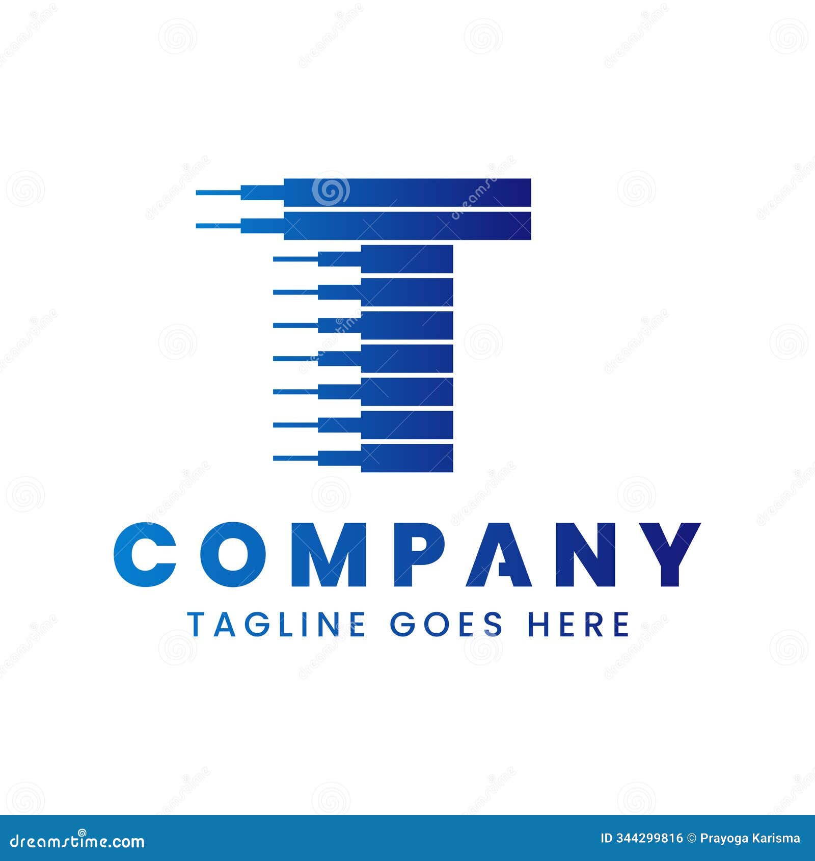 Letter T Dynamic Technology Logo, Symbolizing Innovation, Speed, and ...