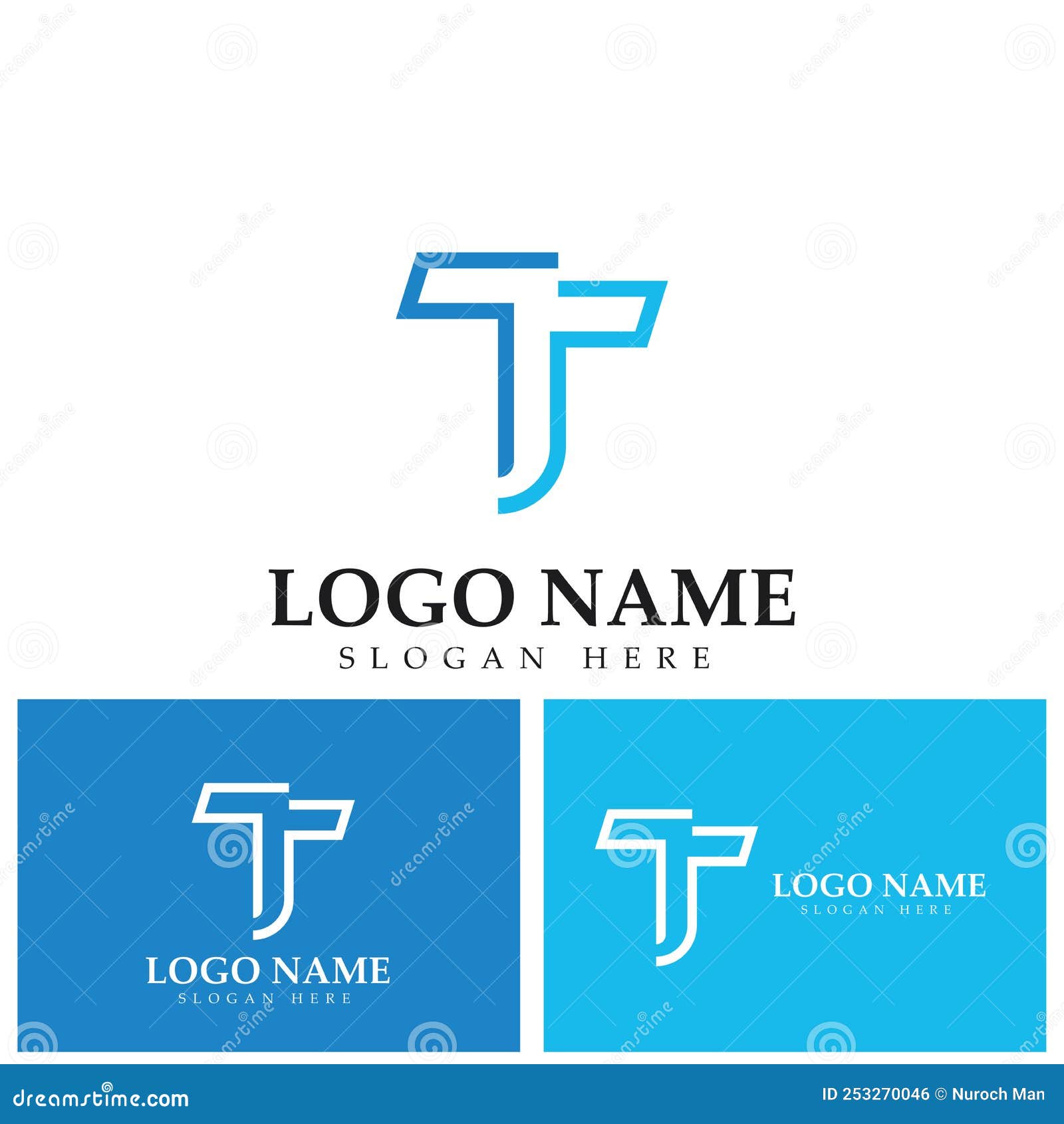 Letter T Het Model Van Het Pictogram Van Het Logo. Vector Illustratie ...