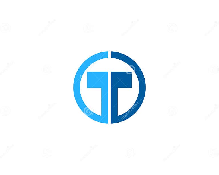 Letter T Icon Logo Design Element Stock Vector - Illustration of ...