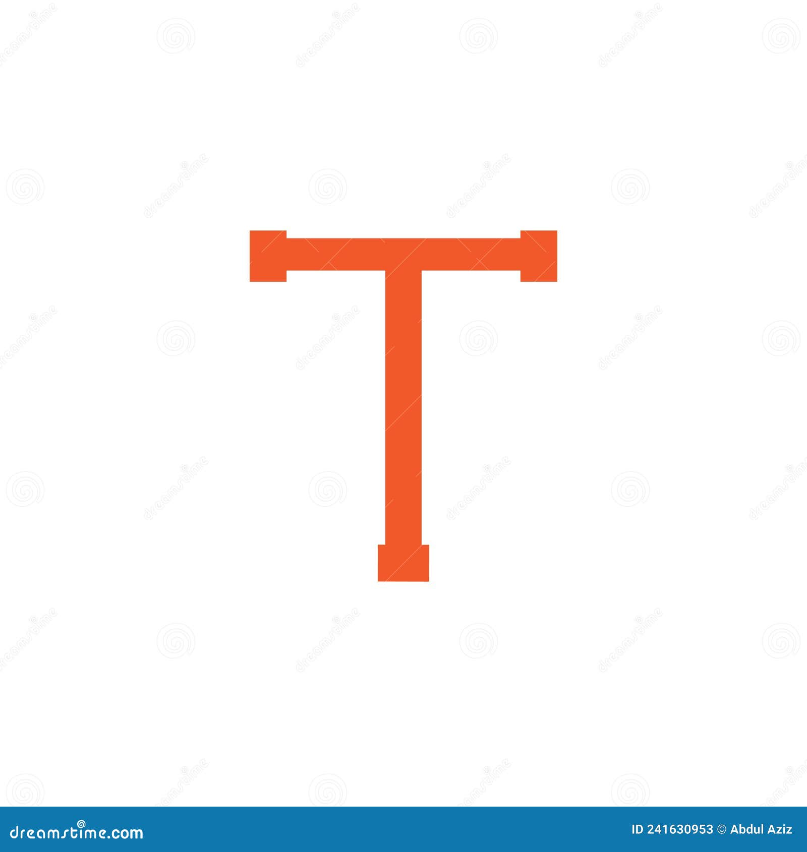 Letter T icon logo vector stock vector. Illustration of element - 241630953