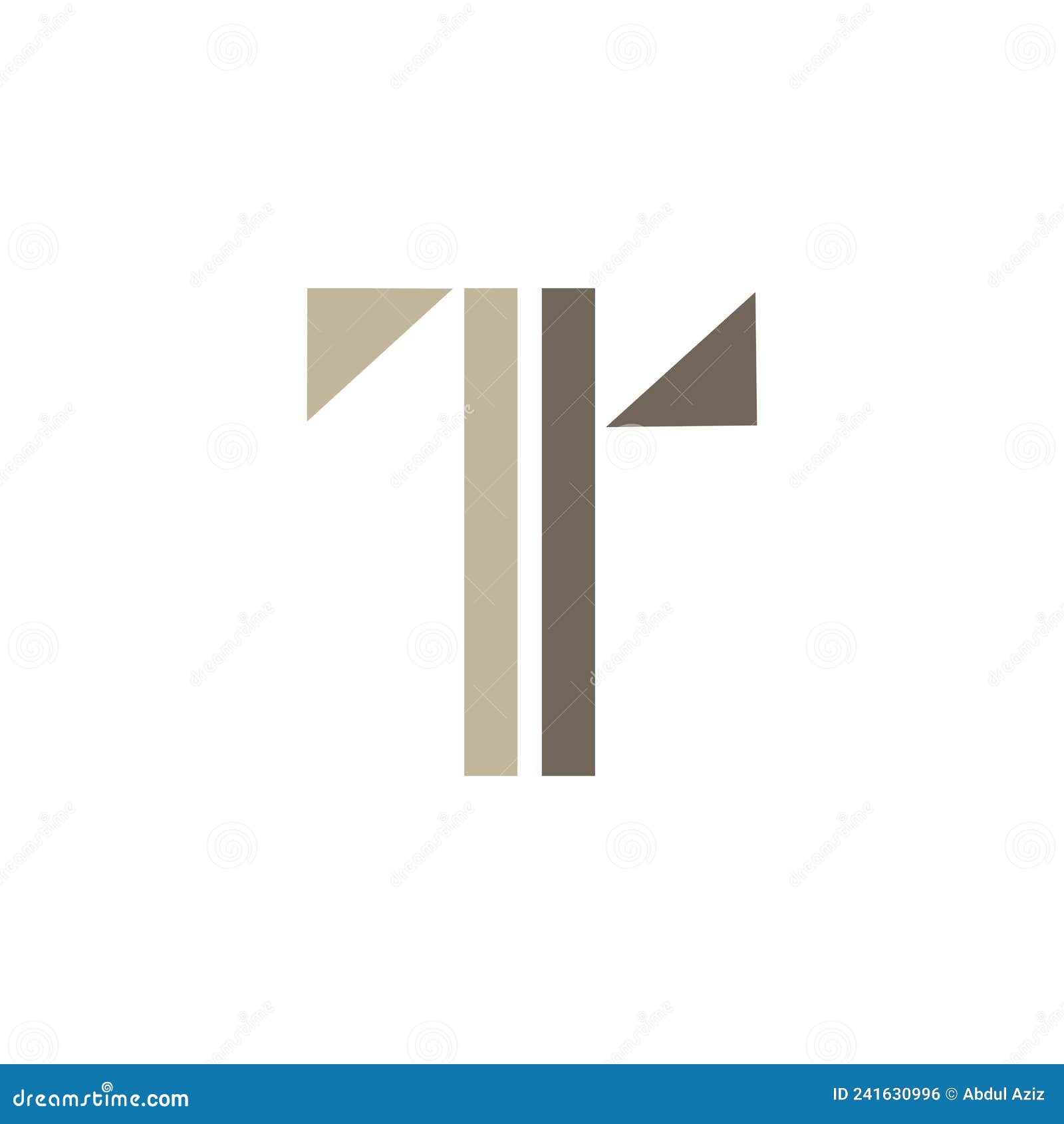 Letter T icon logo vector stock vector. Illustration of modern - 241630996