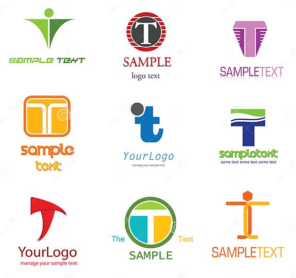 Letter T Logo stock vector. Illustration of alphabet - 22411392