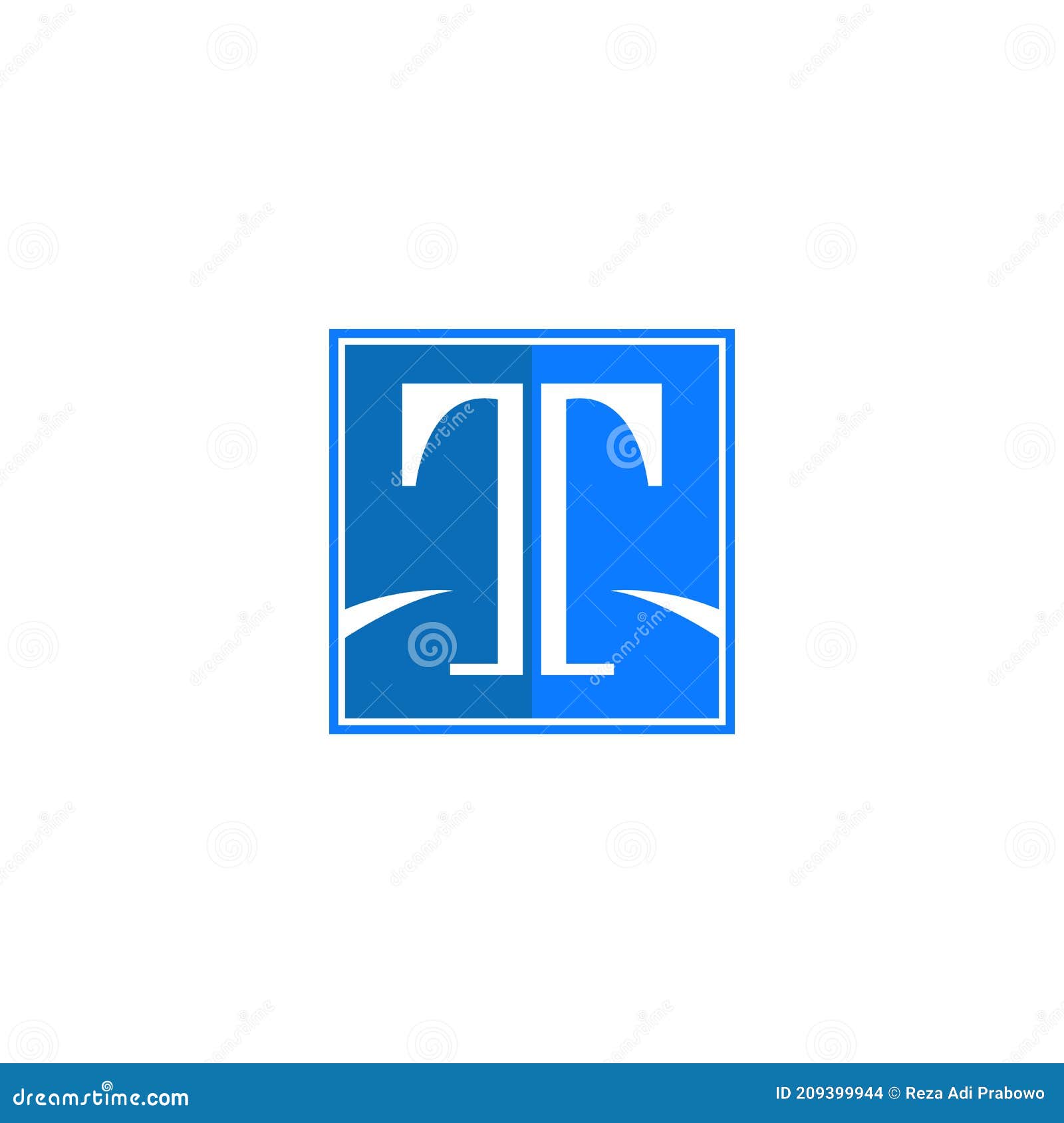 Letter T Logo Design Vector Template Linear Style Simple Stock Vector ...