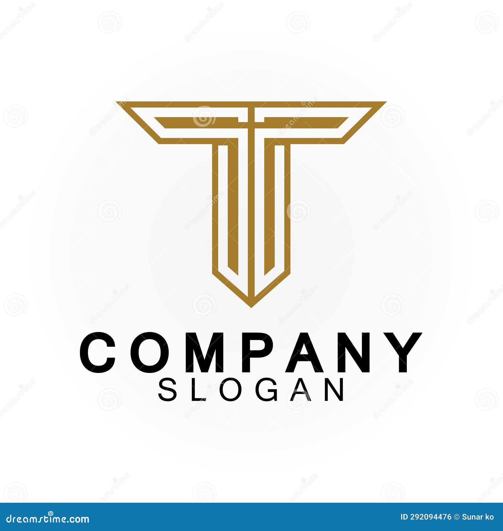 Letter T Logo Icon Design Template Stock Illustration - Illustration of ...