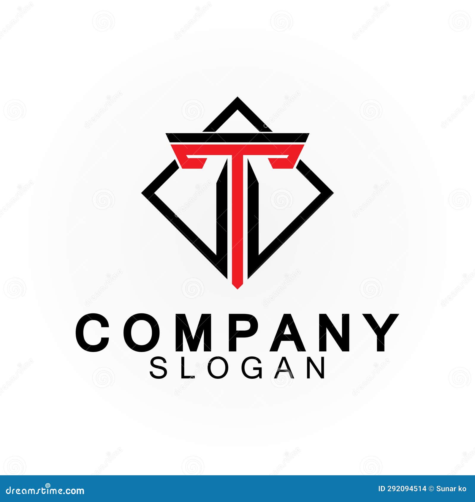 Letter T Logo Icon Design Template Stock Illustration - Illustration of ...