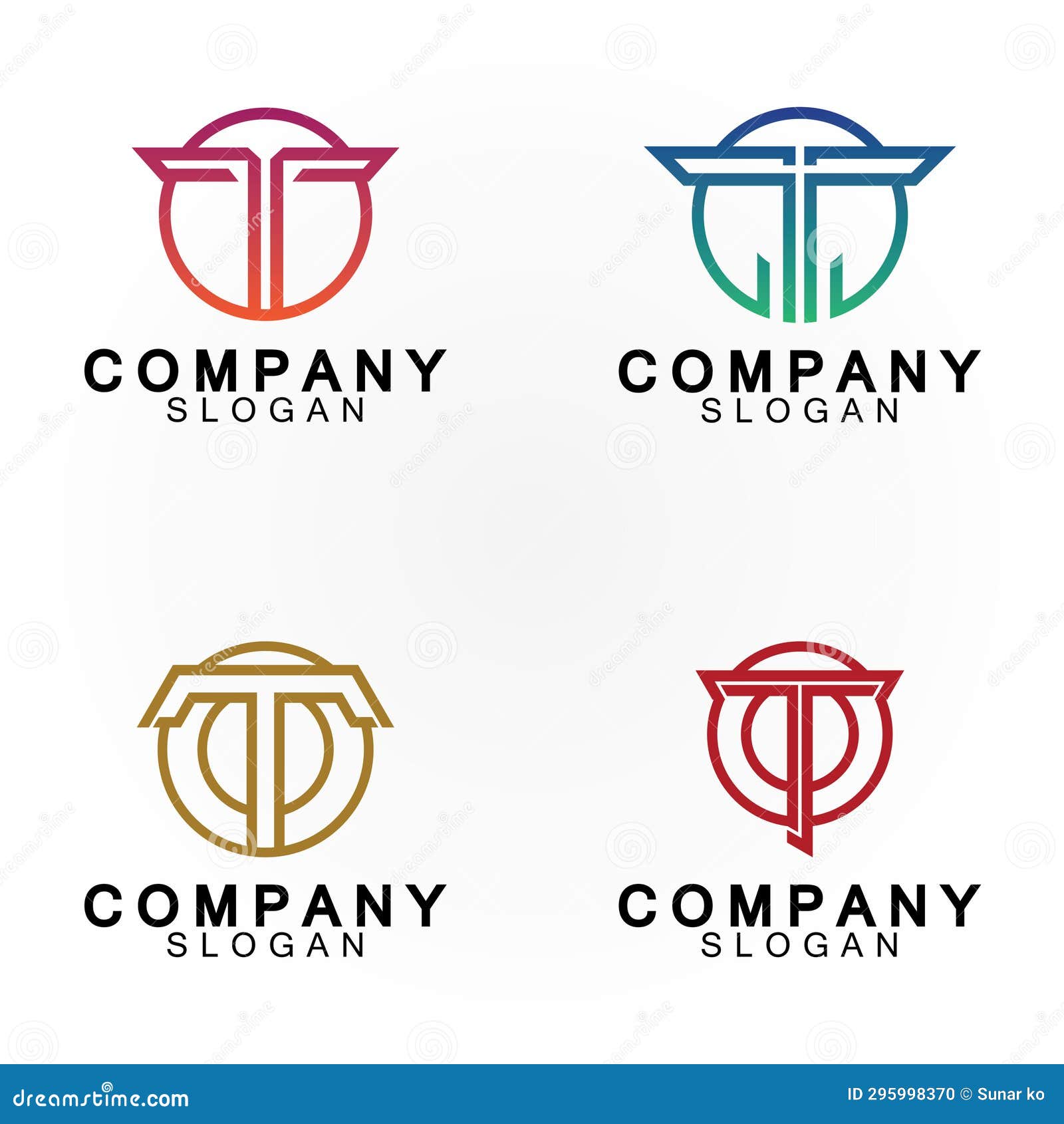 Letter T Logo Icon Design Template Stock Vector - Illustration of card ...