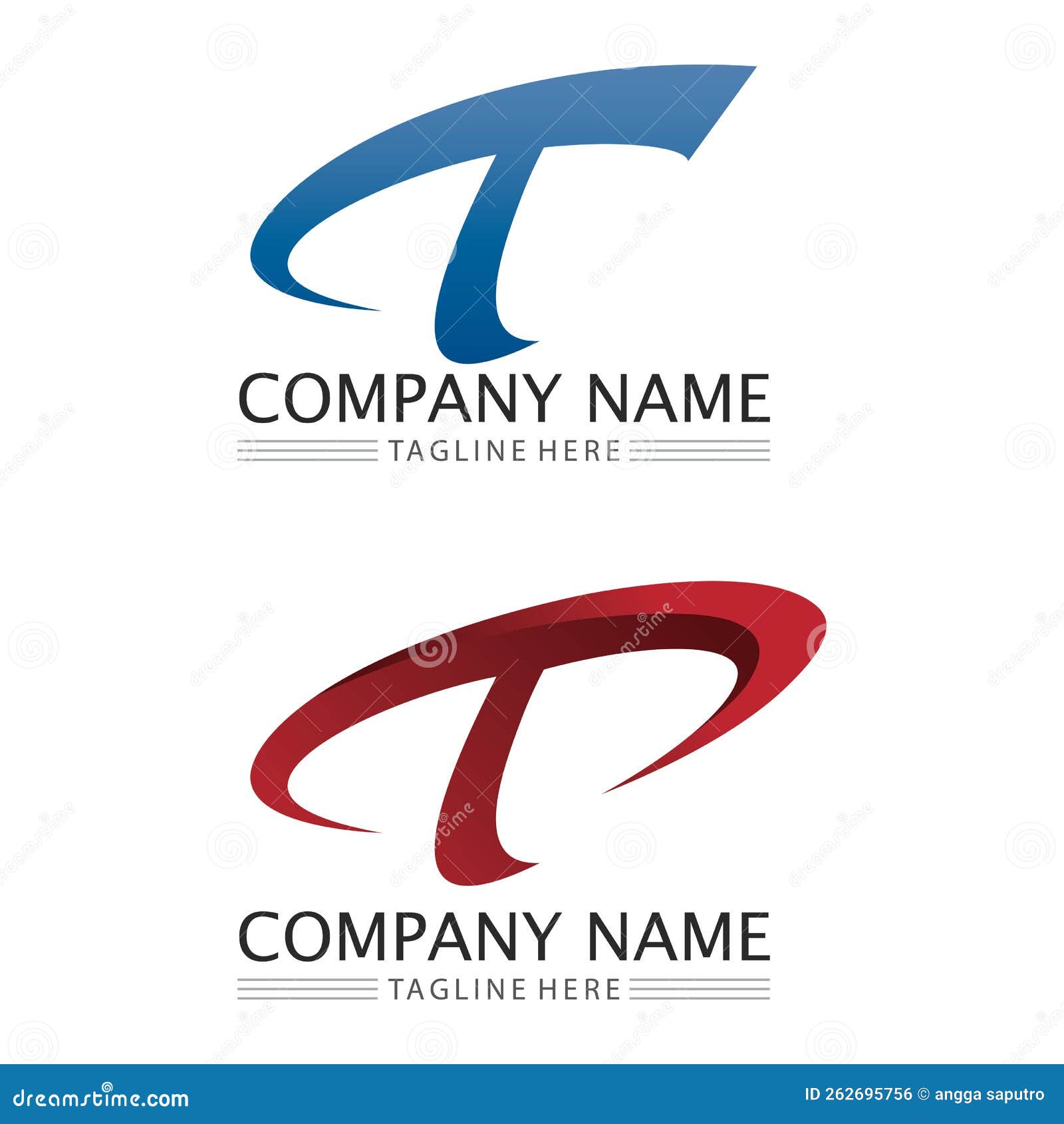 Letter T Logo Image and Font T Design Graphic Vector Stock Illustration ...