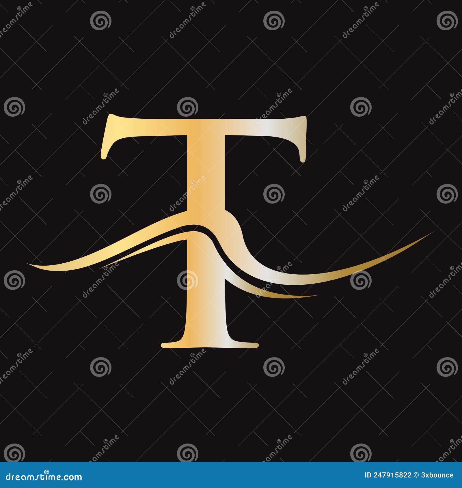 Letter T Logo Vector Template. T Logotype Icon Stock Vector ...