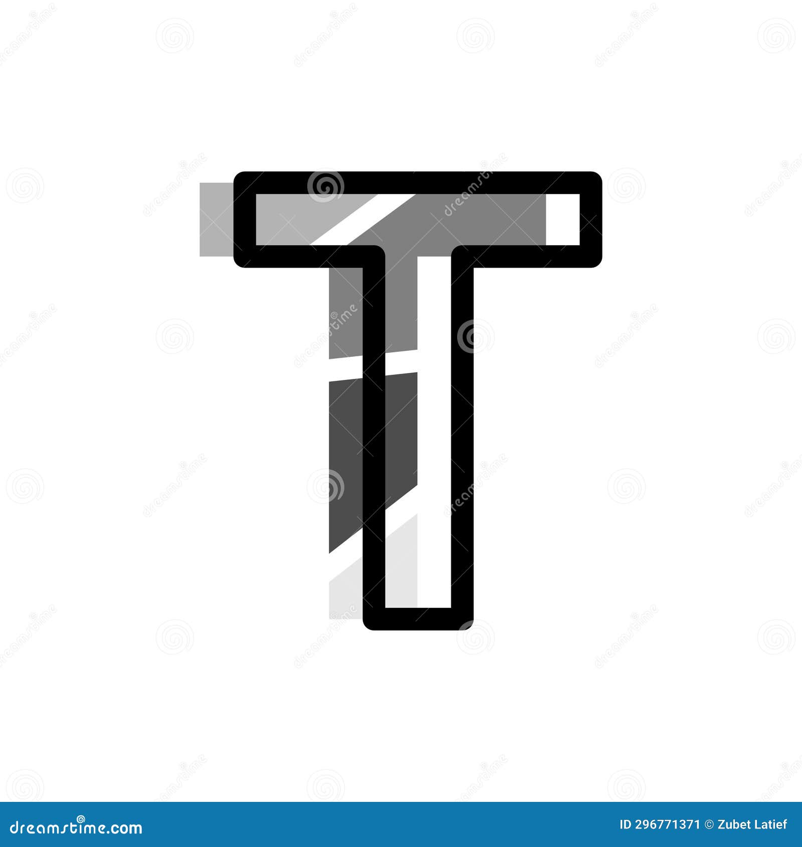 Letter T Modern Logo Design, Abstract Letters Logo Monogram Vector Logo ...
