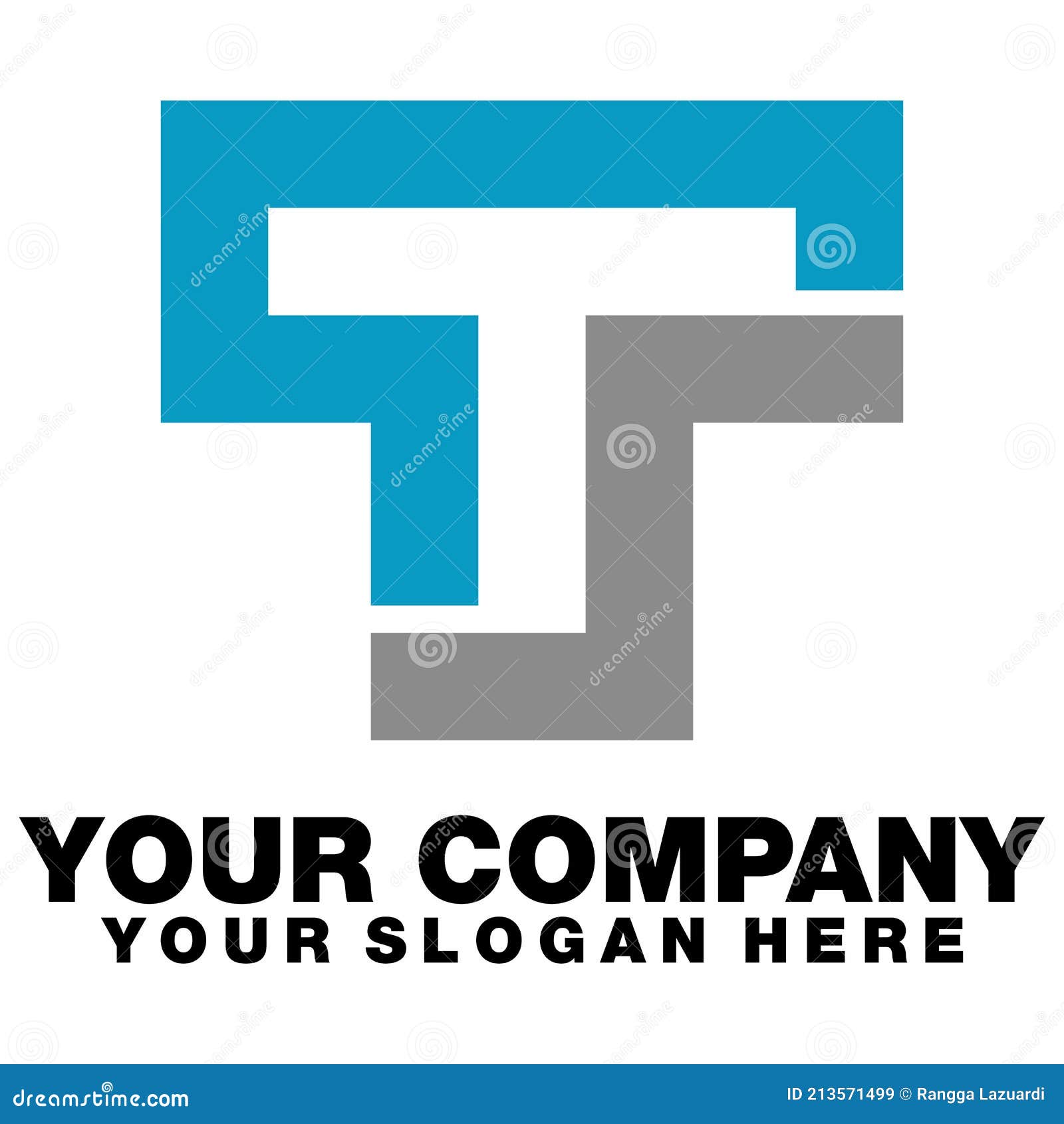 Letter T and S. Outline Design Concept Stock Vector - Illustration of ...