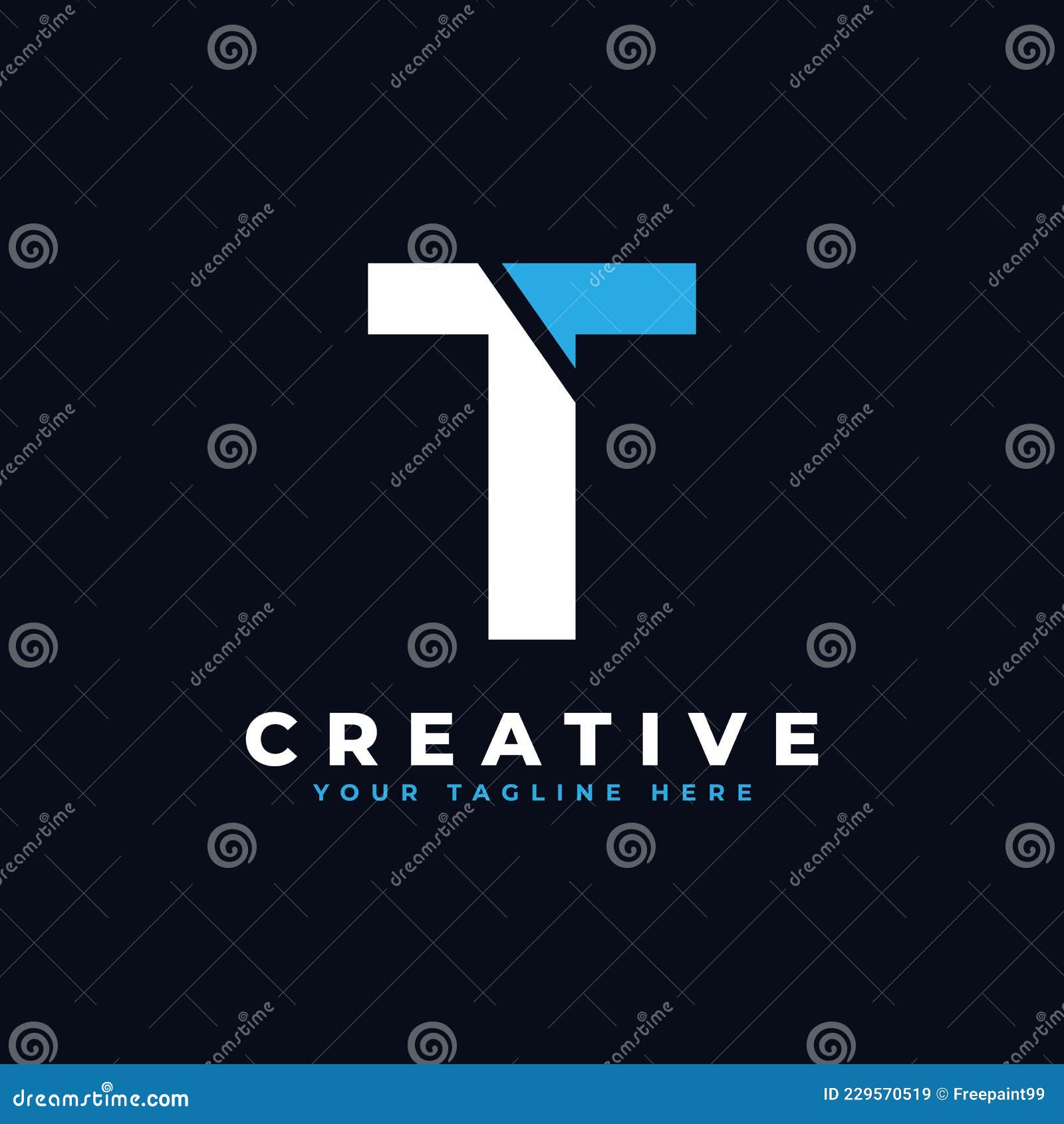 Letter T Tech Logo. Design Vector Illustration Modern Monogram Icon ...