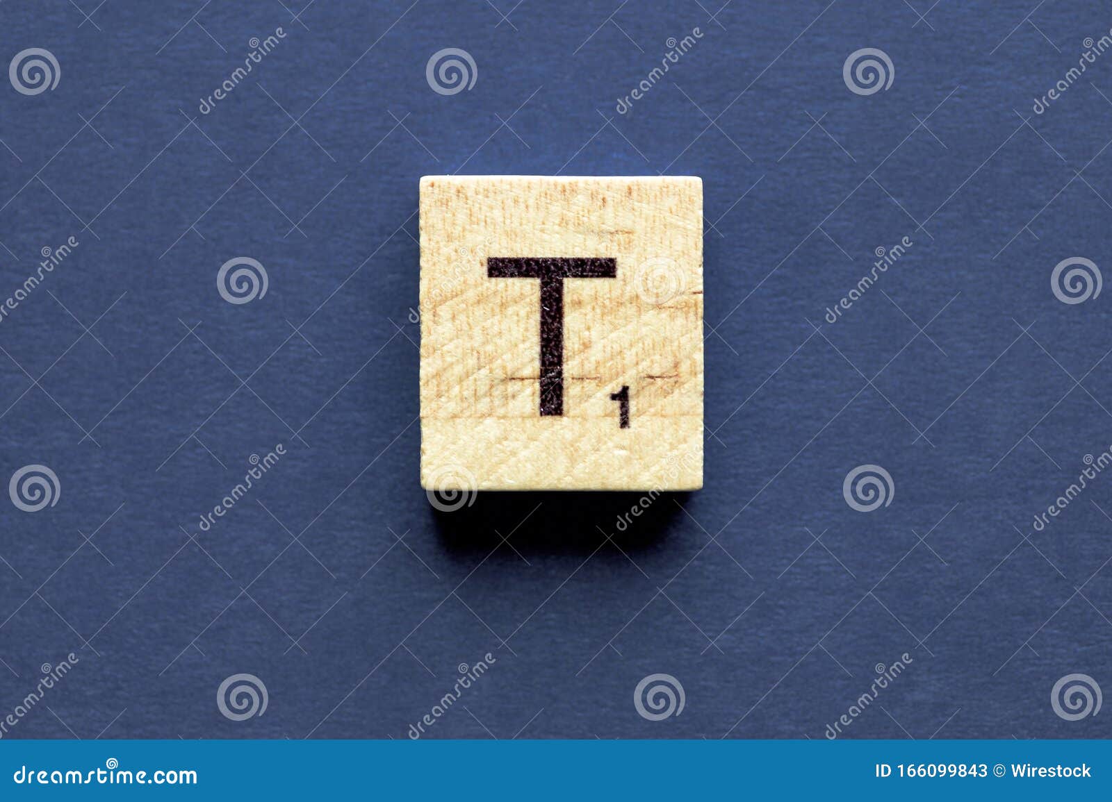 Letter T on a Wooden Cube from a Wordplay Board Game Stock Image ...