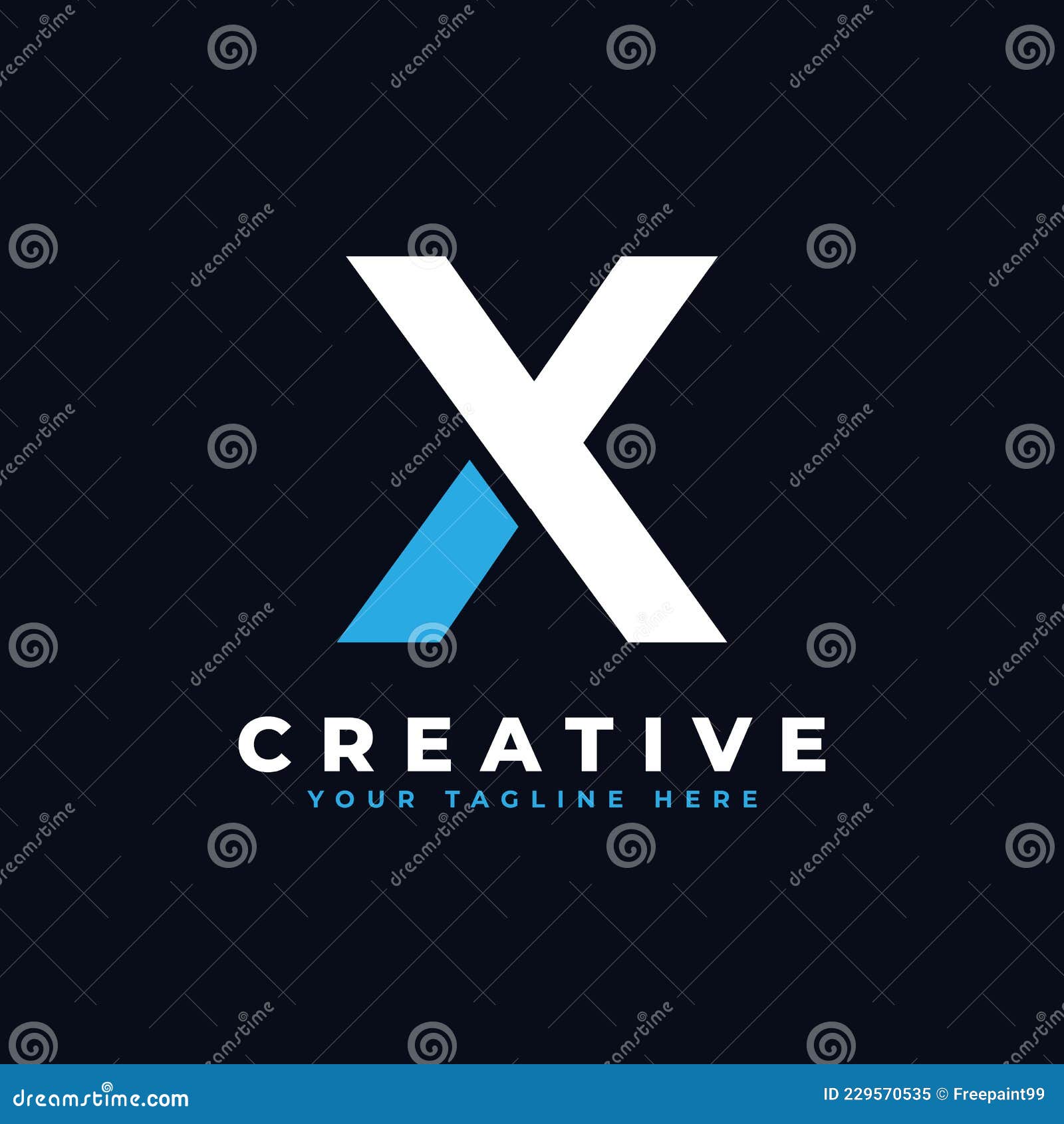 Letter X Tech Logo. Design Vector Illustration Modern Monogram Icon ...