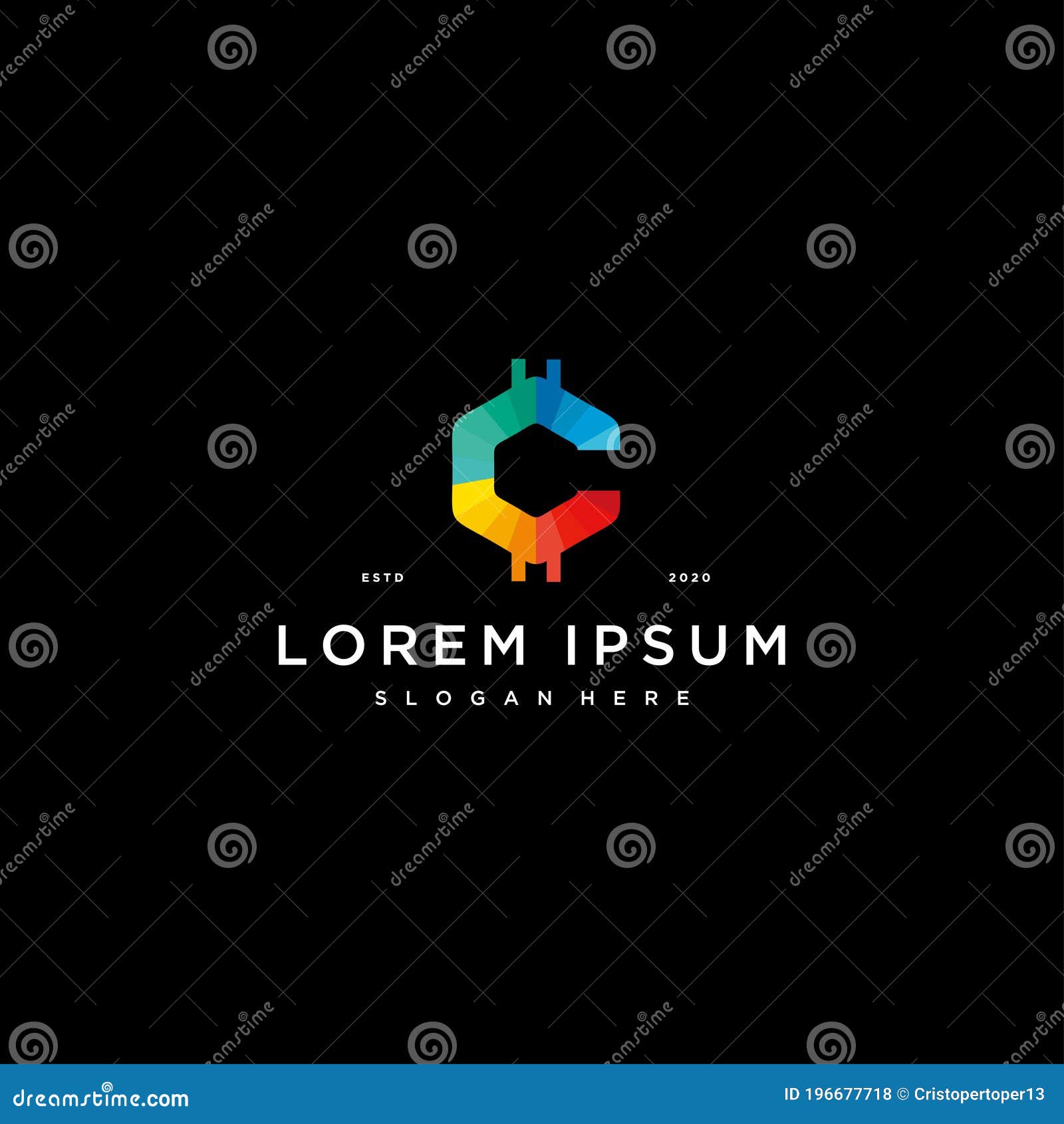 Letter Tech Logo Icon Design Vector Template Stock Vector ...