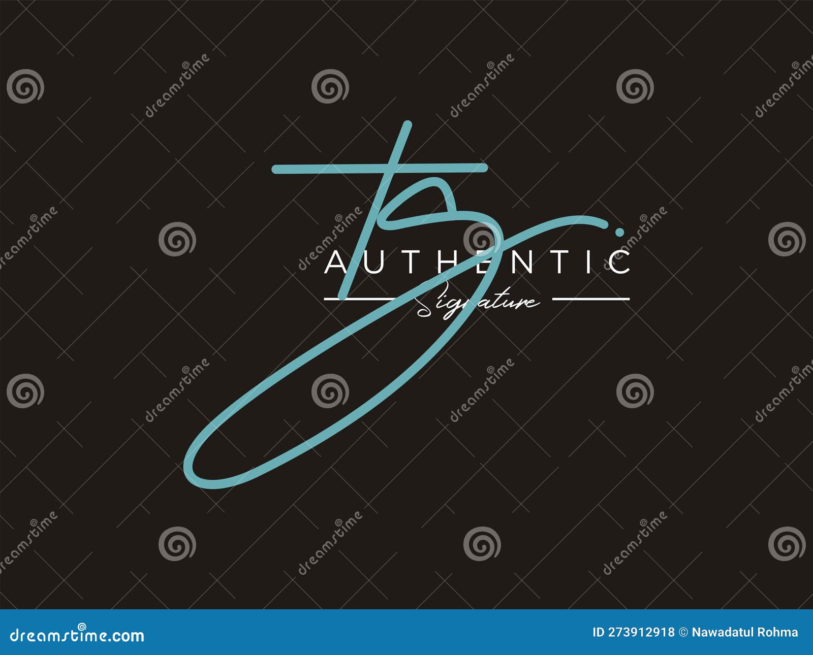 Letter TG Signature Logo Template Vector Stock Vector - Illustration of ...