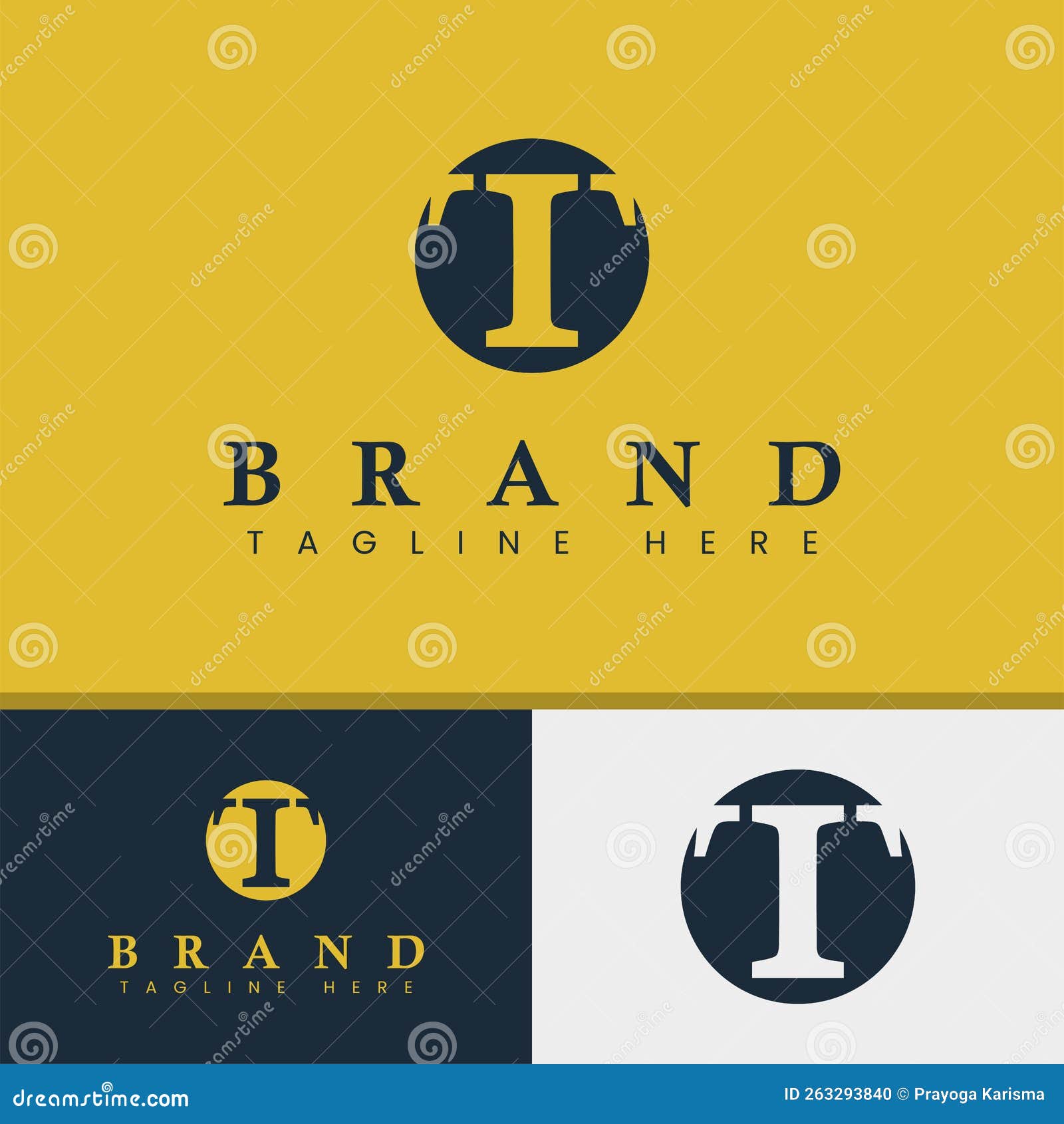 Letter IT Or TI Monogram Logo Royalty-Free Stock Image | CartoonDealer ...