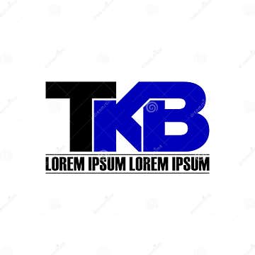 Letter TKB Simple Monogram Logo Icon Design. Stock Vector ...