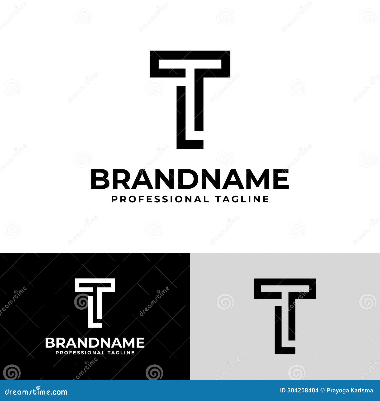 Letter TL Modern Logo, Suitable for Business with TL or LT Initials ...
