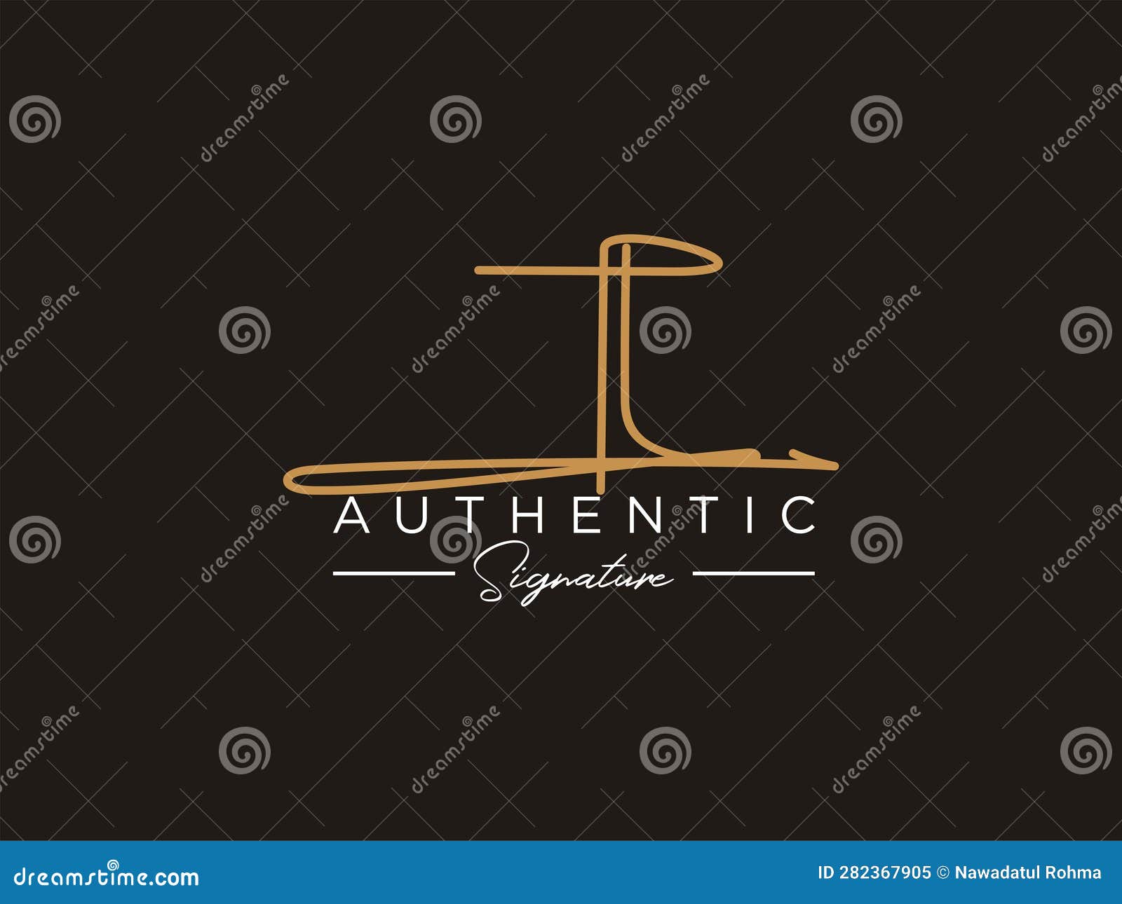 Letter TL Signature Logo Template Vector Stock Vector - Illustration of ...