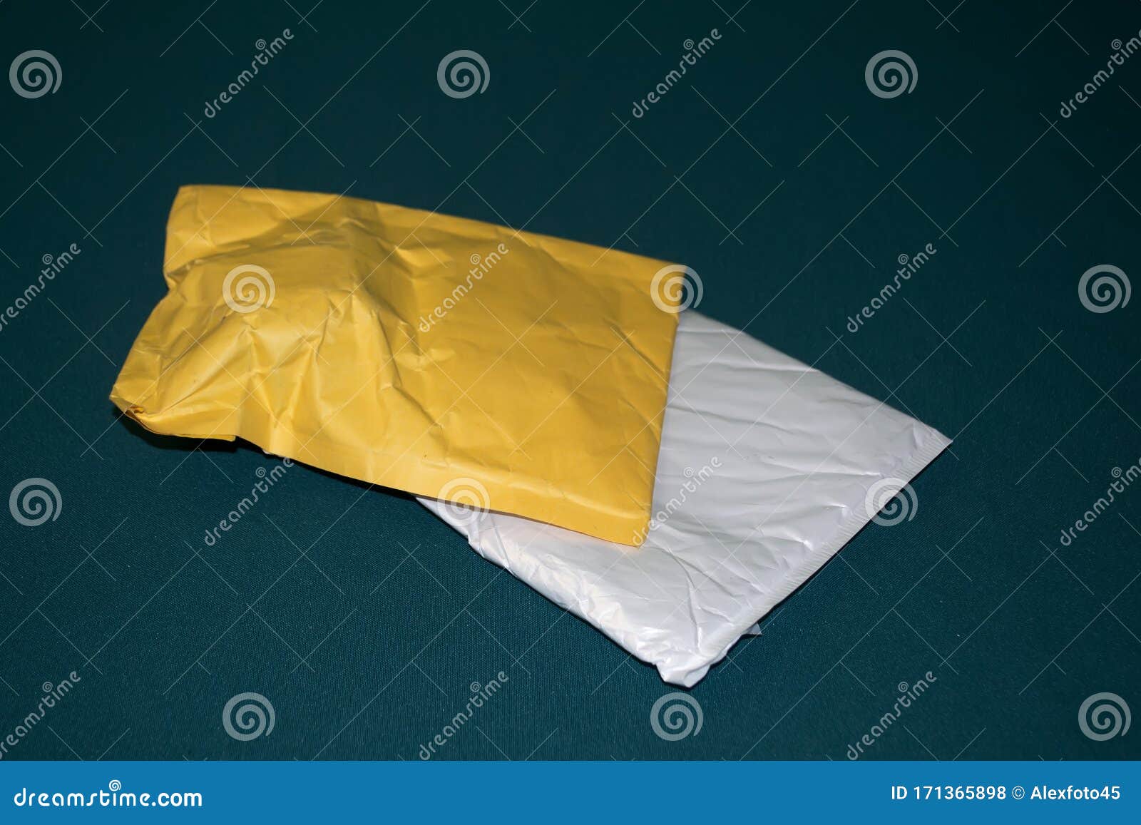 Letter Top View. Object with Clipping Path Stock Photo - Image of ...