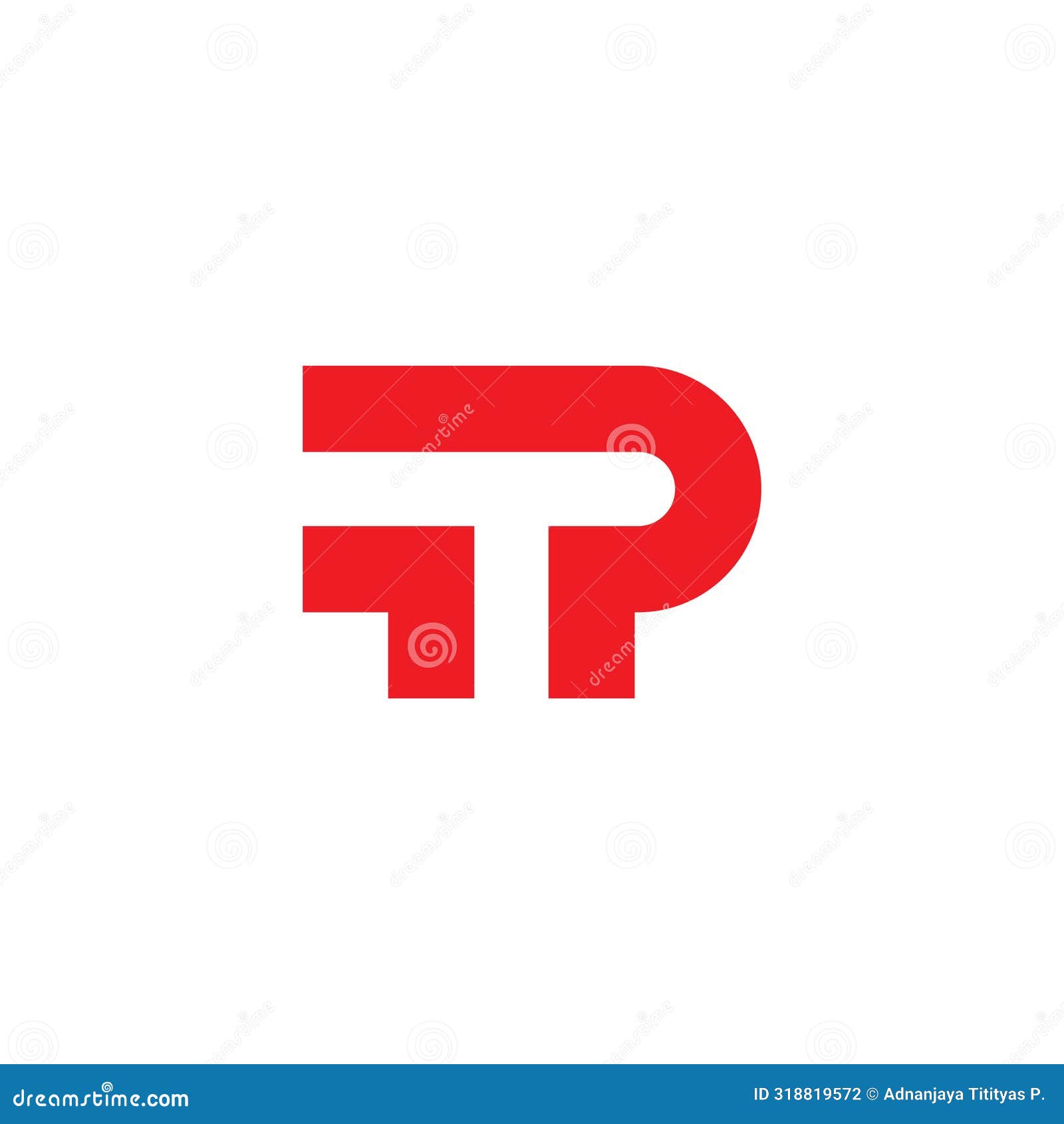 Letter Tp Arrow Motion Geometric Movement Logo Vector Stock Vector ...