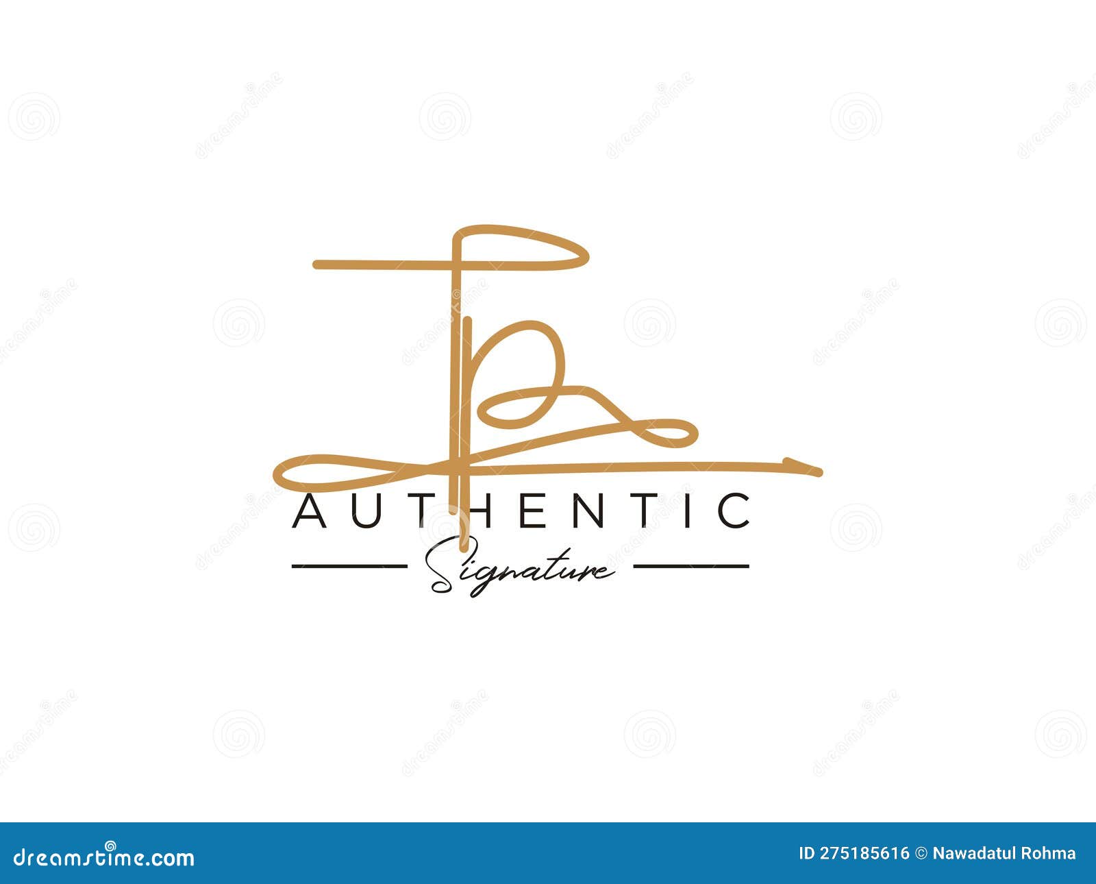 Letter TP Signature Logo Template Vector Stock Vector - Illustration of ...