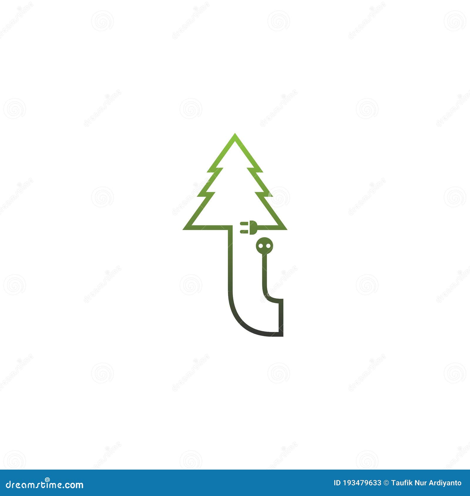 Letter Tree Logo, Concept Letter + Icon Tree Vector Stock Vector ...